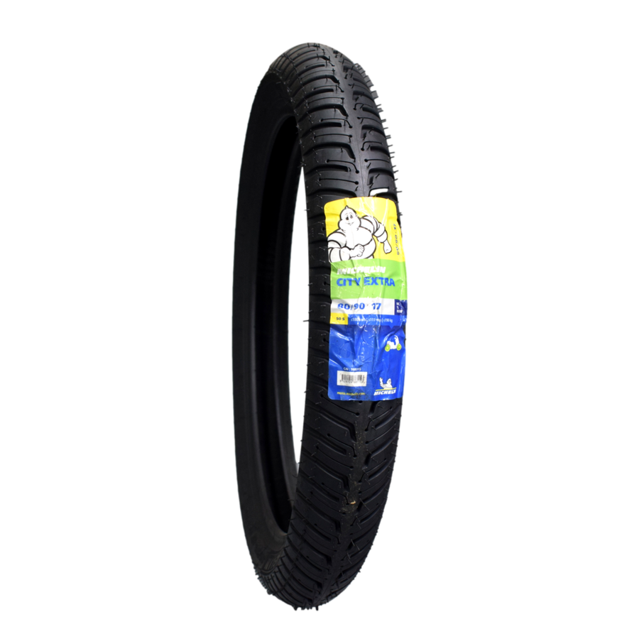 Llanta Michelin City Extra 80/90-17 Delantera/Trasera Sellomatic ...