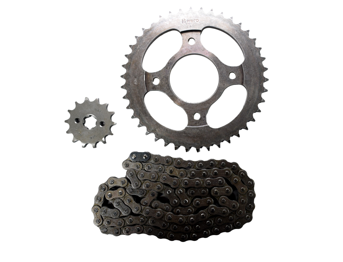 Super Splendor Hero Original Drag Kit (14/42 Teeth - Pitch 428 ...