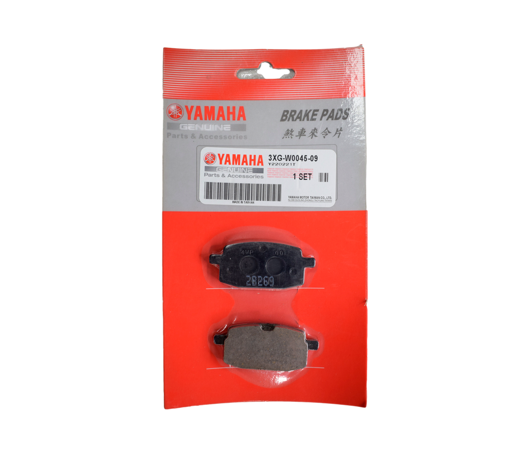 Original Yamaha BWS 100 Brake Pads (Front) - Mundimotos
