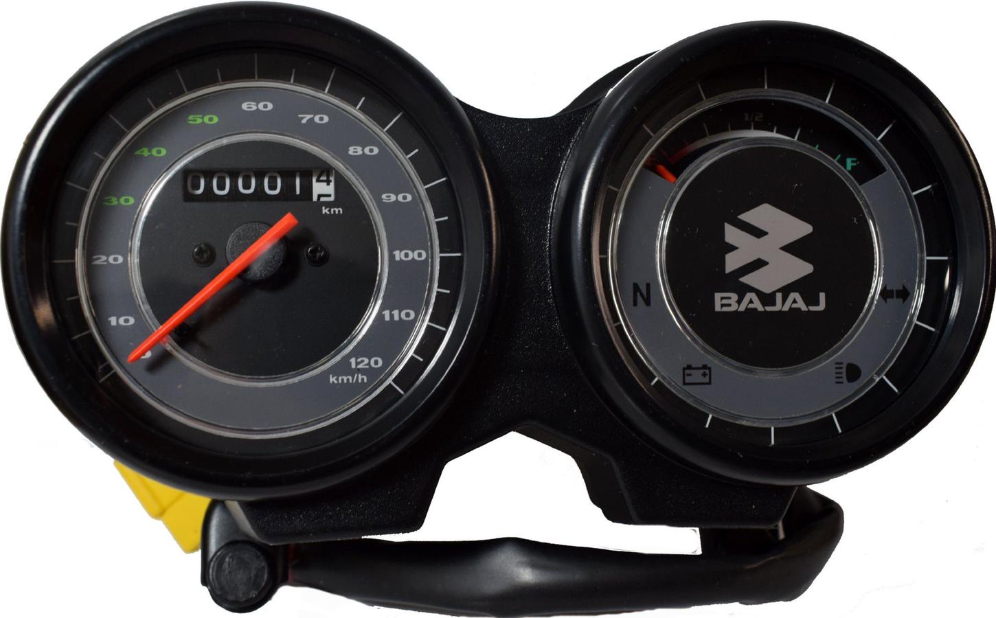 Bajaj Original Platinum 125 Speedometer (4 Gears) - Mundimotos
