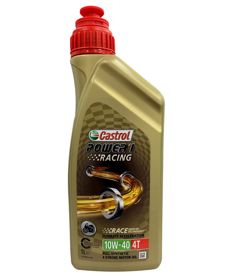 Castrol 10W40 Synthetic Power 1 Racing 4-Stroke Engine Oil | Mundimotos